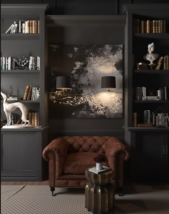 Tips For Creating A Gorgeous Dark, Moody Yet Welcoming Interior – Elm ...